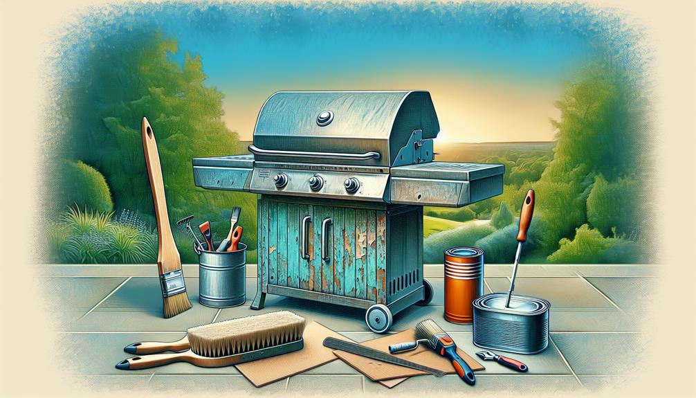 3 Steps To Restore Your Outdoor Grill's Peeling Paint - Dream Outdoor ...