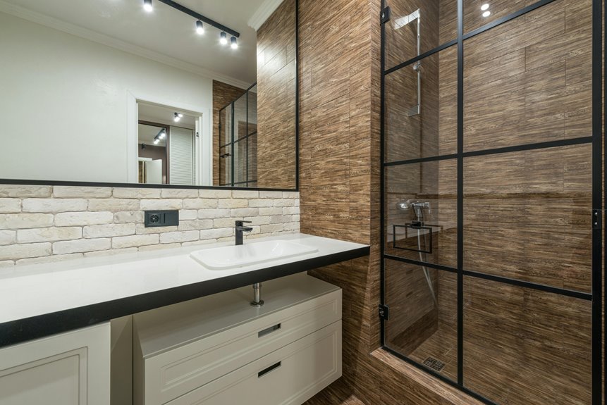 How To Build An Outdoor Shower With A Glass Enclosure - Dream Outdoor ...